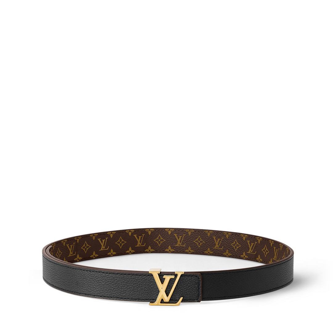 LV Iconic 25MM Reversible Belt - Luxury Monogram Canvas Black | LOUIS ...