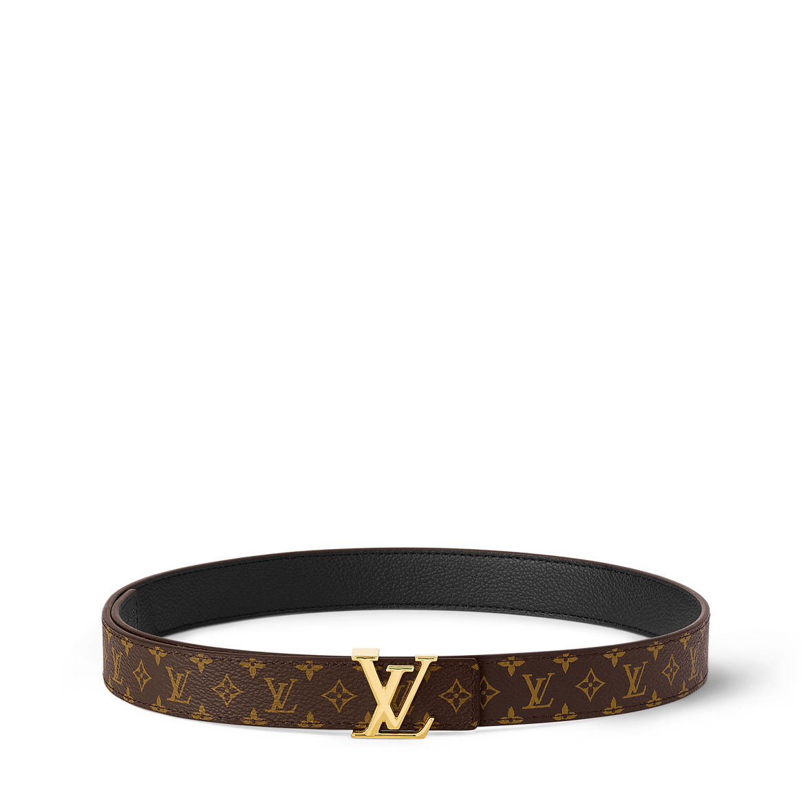 LV Iconic 25MM Reversible Belt - Luxury Monogram Canvas Brown | LOUIS ...