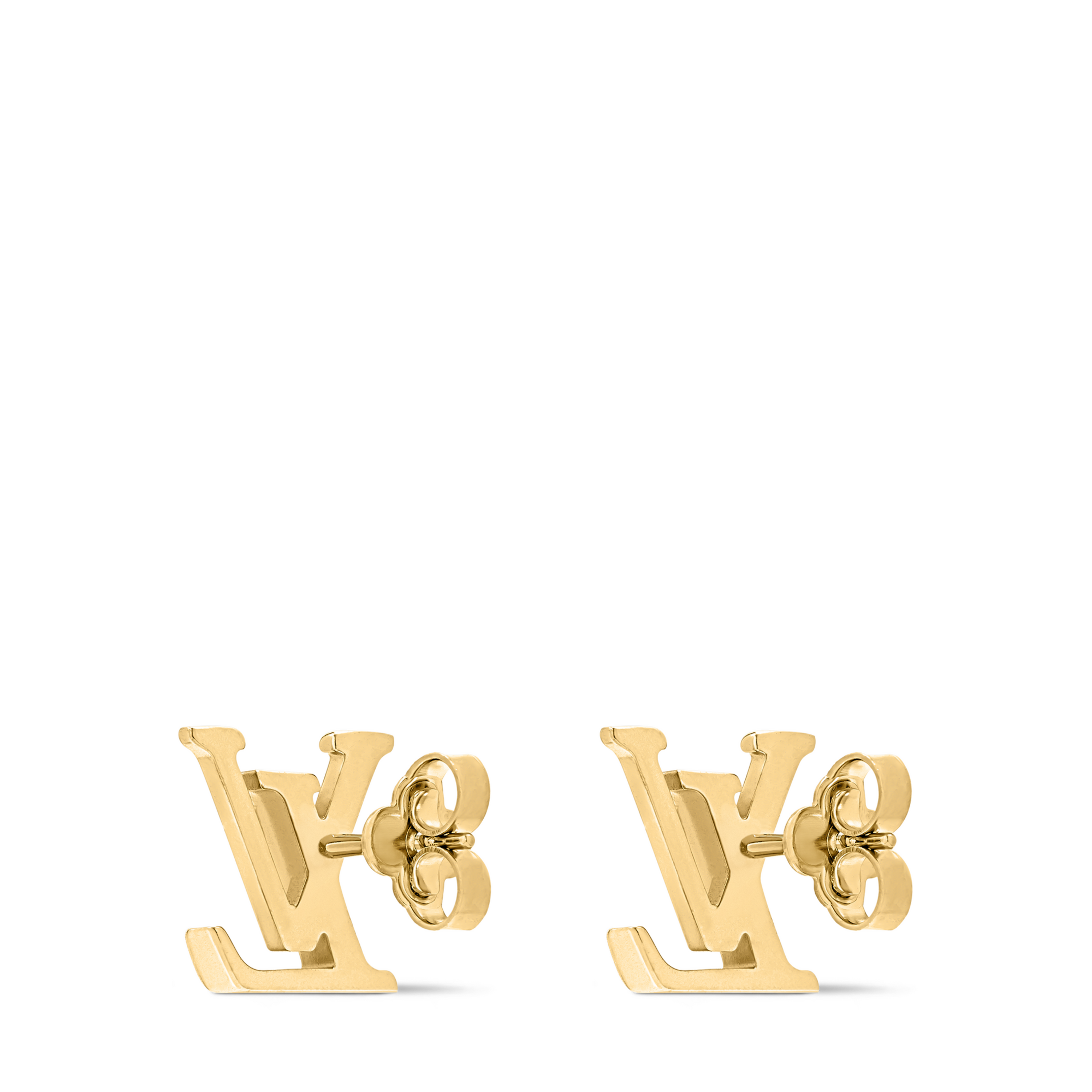 LV Iconic Earrings - Luxury S00 Gold | LOUIS VUITTON