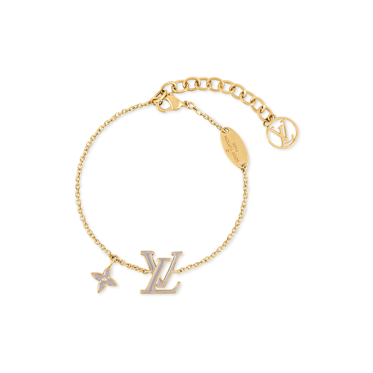 LV Iconic Enamel Bracelet - Luxury S00 Pink | LOUIS VUITTON