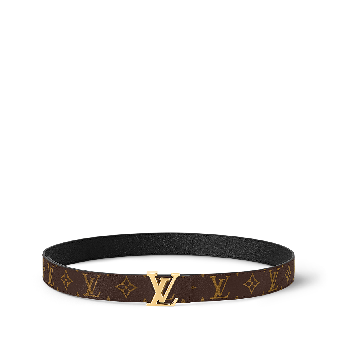 LV Initials 40MM Reversible Belt - Luxury Monogram Canvas | LOUIS VUITTON