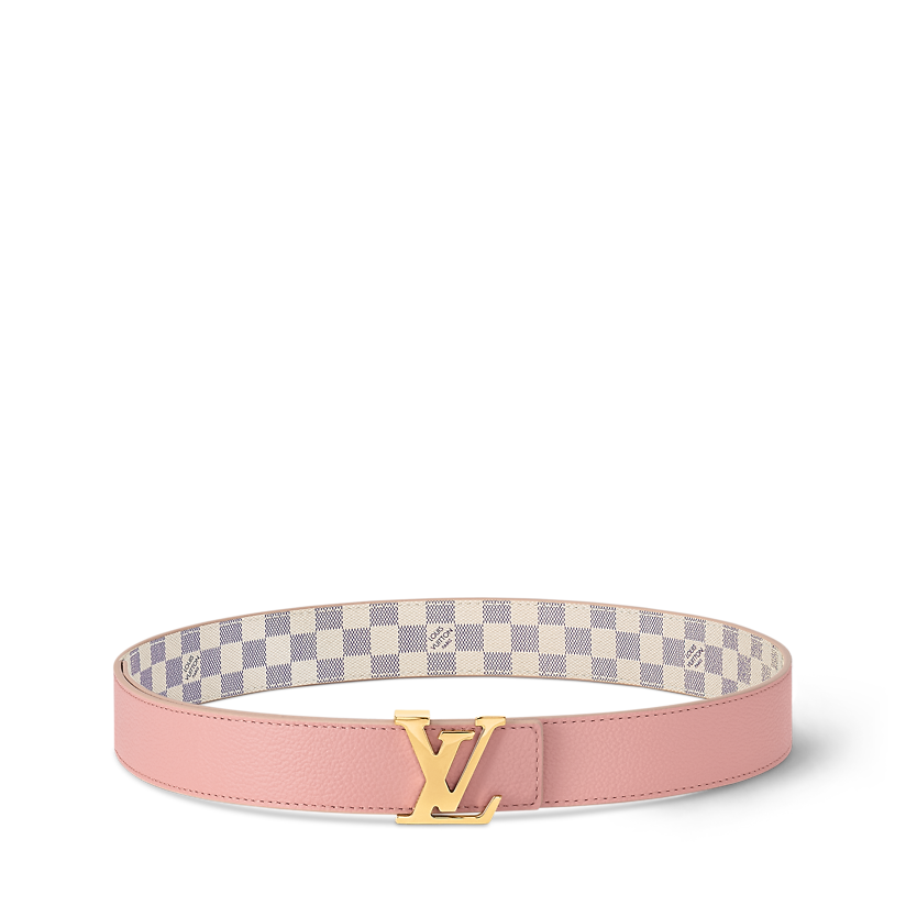 LV Initials 30MM Reversible Belt - Luxury Monogram Canvas M0565T ...