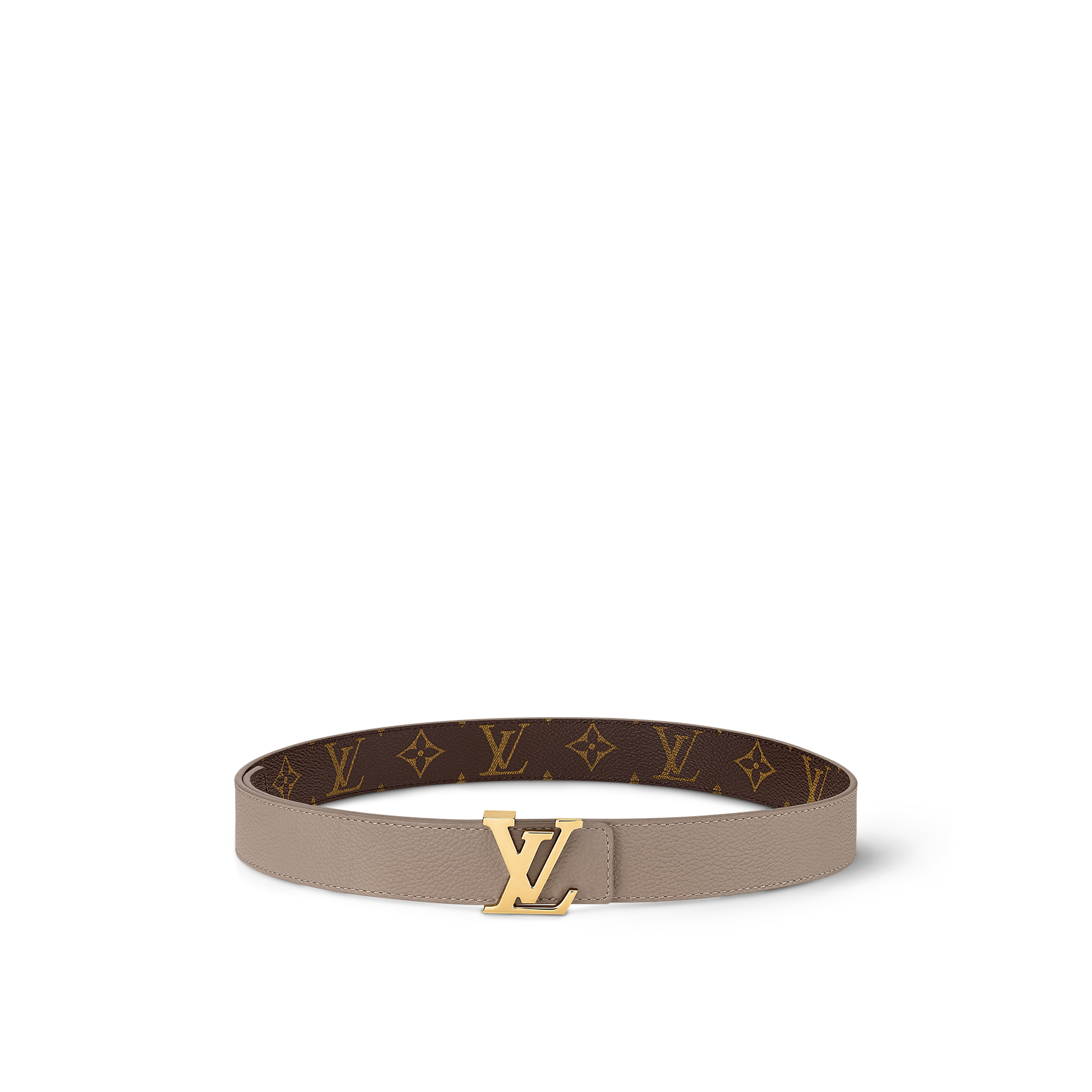 LV Initials 40MM Reversible Belt - Luxury Monogram Canvas | LOUIS VUITTON