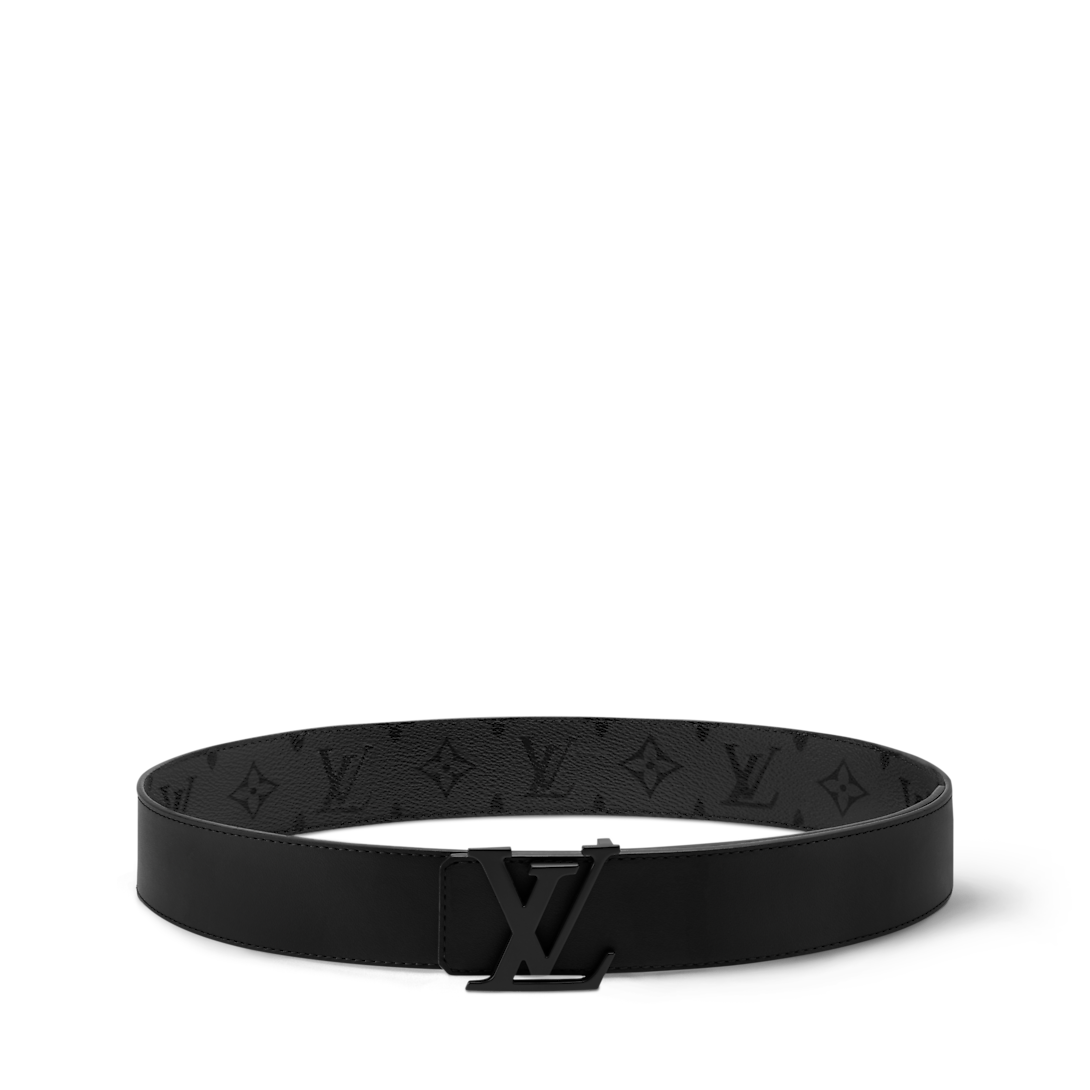 LV Initials Midnight 40MM Reversible Belt - Luxury G72 Black | LOUIS ...