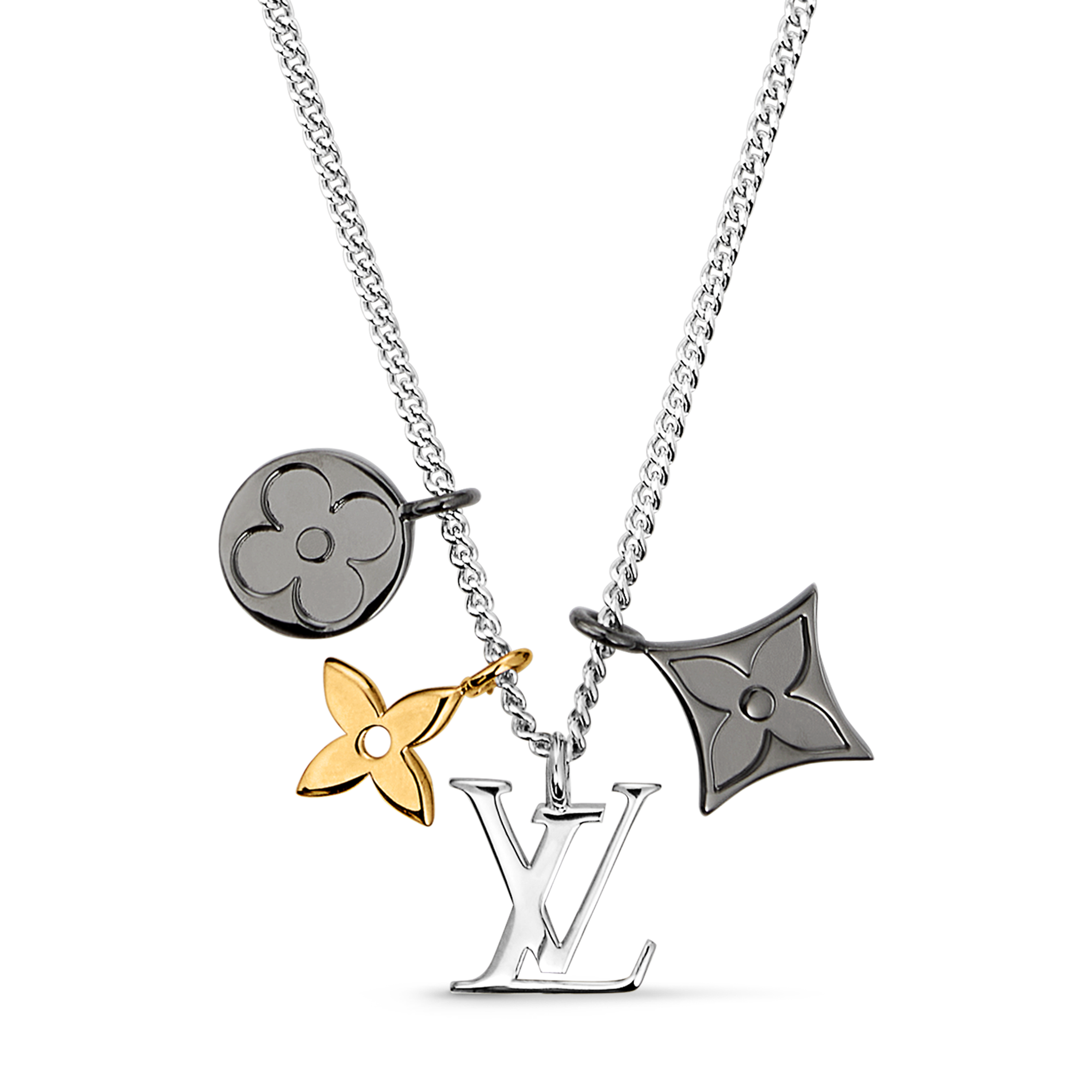 LV Instinct Pendant - Luxury S00 Silver | LOUIS VUITTON