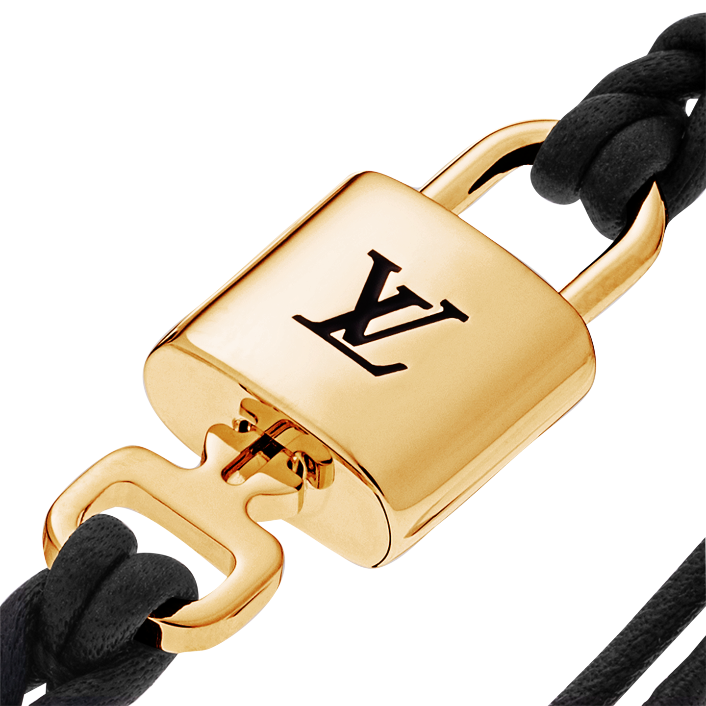 LV Padlock Bracelet - Luxury Black | LOUIS VUITTON