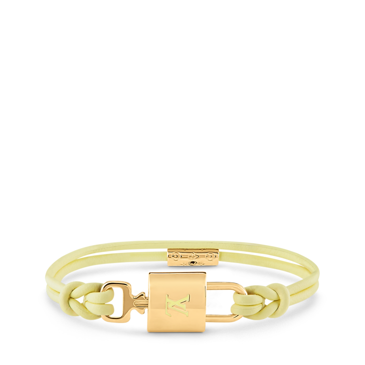 LV Padlock Bracelet - Luxury Black | LOUIS VUITTON