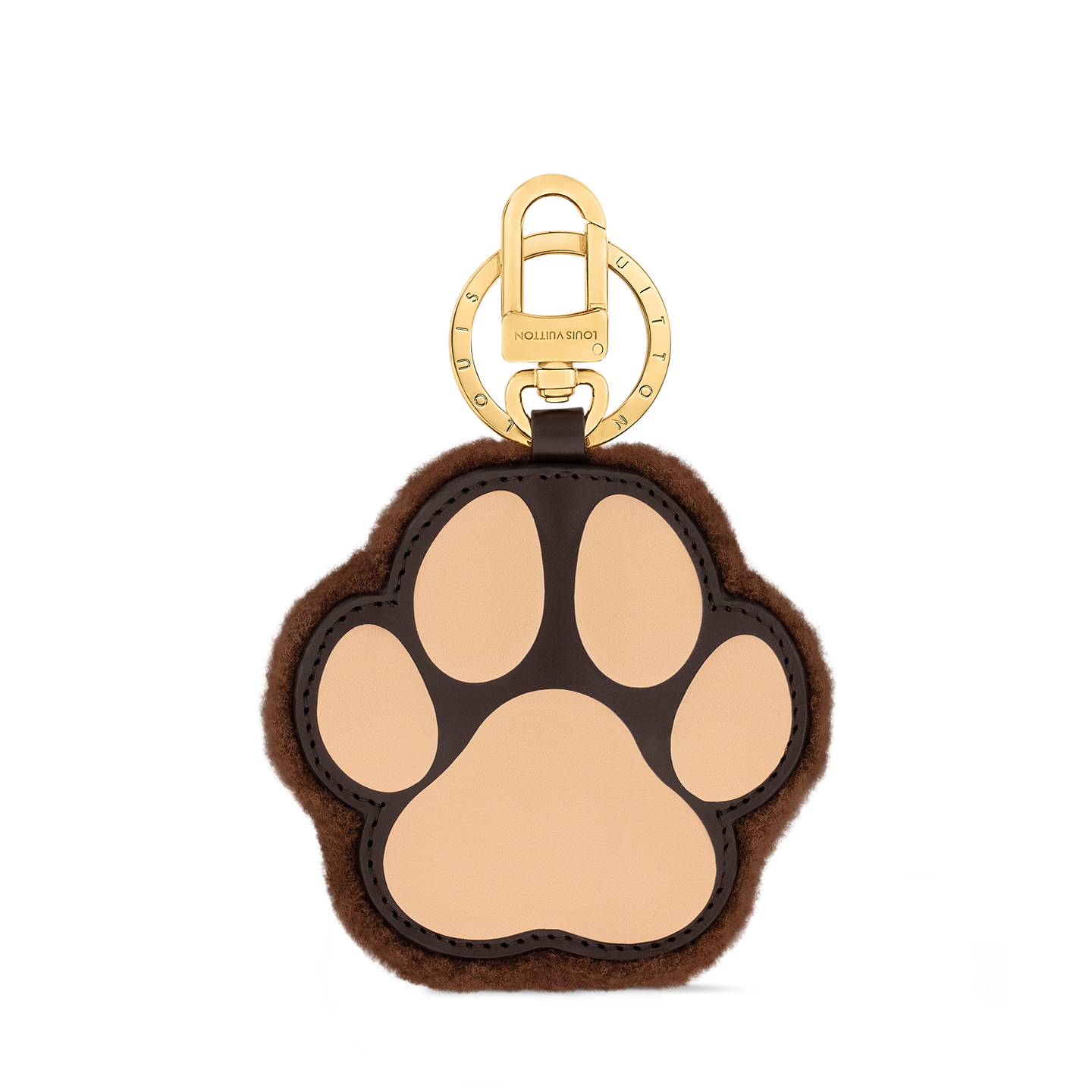 LV Bone Key Holder and Bag Charm - Luxury S00 White | LOUIS VUITTON