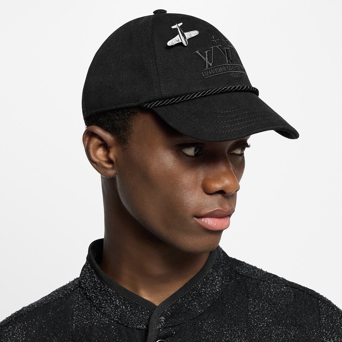 LV Plane Cap - Luxury S00 Black | LOUIS VUITTON