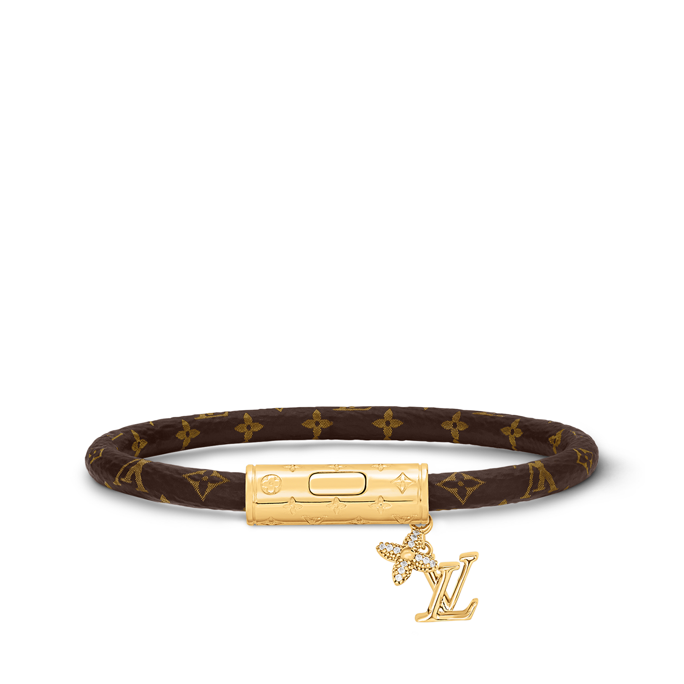 LV Push Bracelet - Luxury Monogram Canvas Brown | LOUIS VUITTON