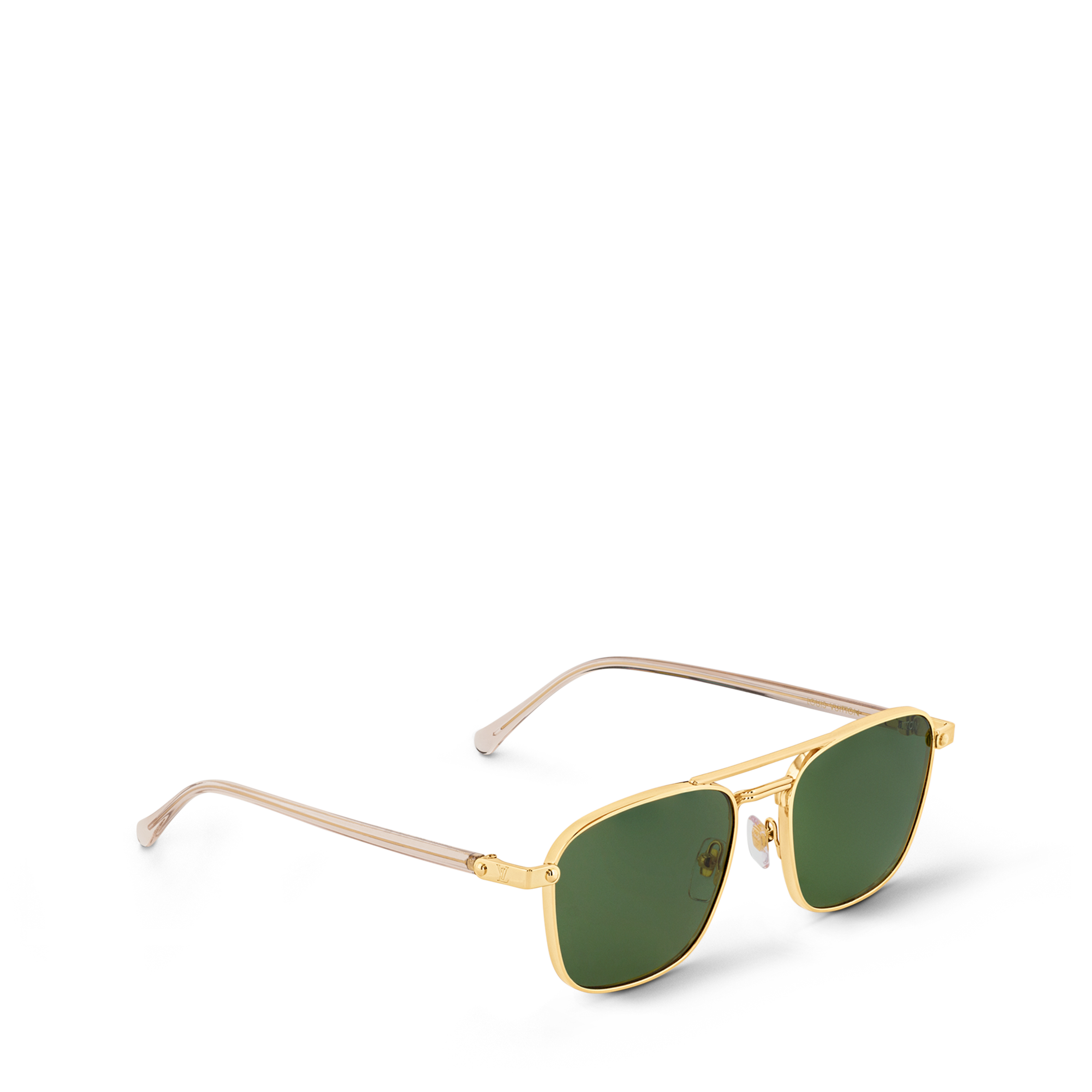 LV Signature Metal Square Sunglasses - Luxury S00 Silver | LOUIS VUITTON