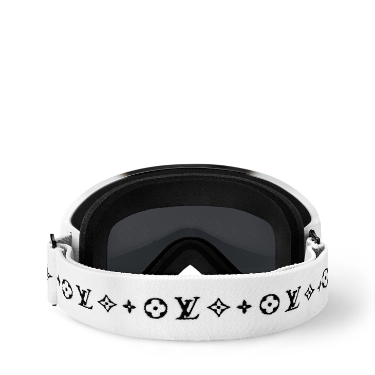 LV Snowfall Ski Mask - Luxury S00 White | LOUIS VUITTON