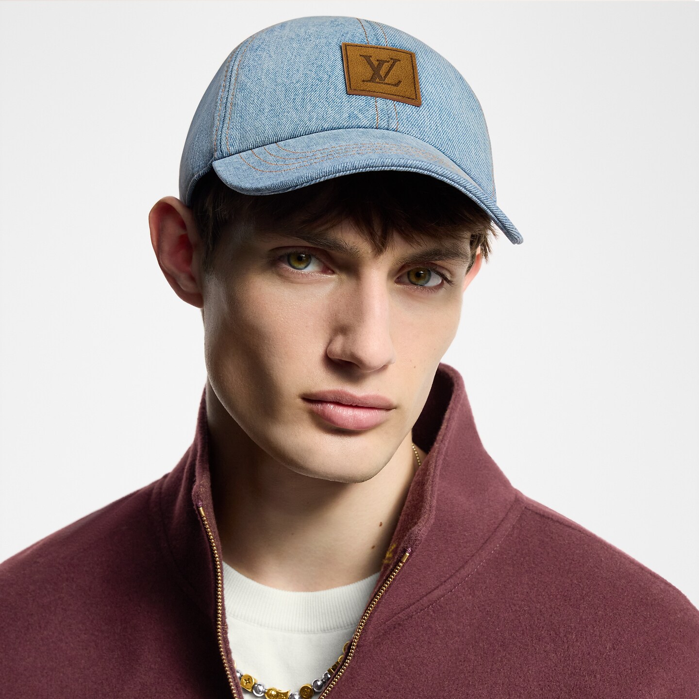 LV Staples Denim Cap - Luxury S00 Blue | LOUIS VUITTON