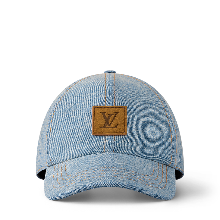 LV Staples Denim Cap - Luxury S00 Blue | LOUIS VUITTON