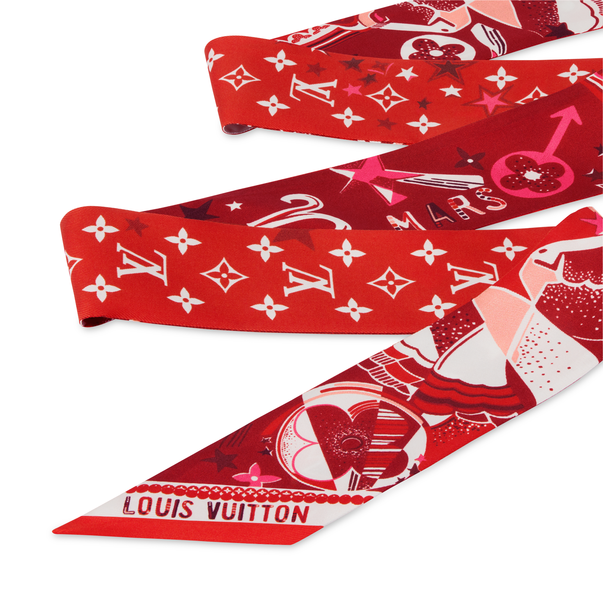 LV Star Sign Aries BB Bandeau - Luxury S00 Red | LOUIS VUITTON