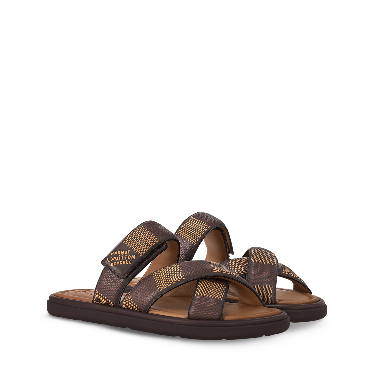 Men's Designer Sliders | LOUIS VUITTON