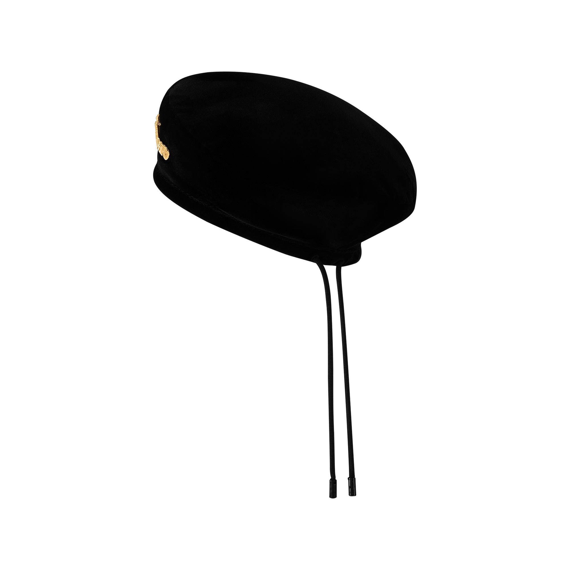 LV Vers Velvet Beret - Luxury S00 Black | LOUIS VUITTON