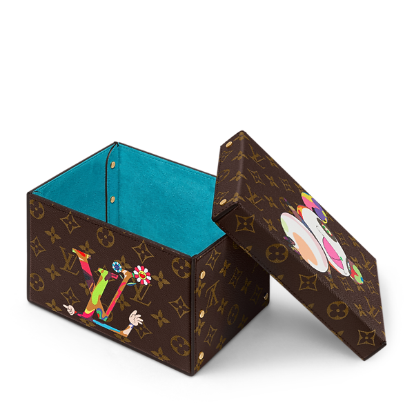 LV x TM Superflat Characters Cardboard Box - Luxury Brown | LOUIS VUITTON