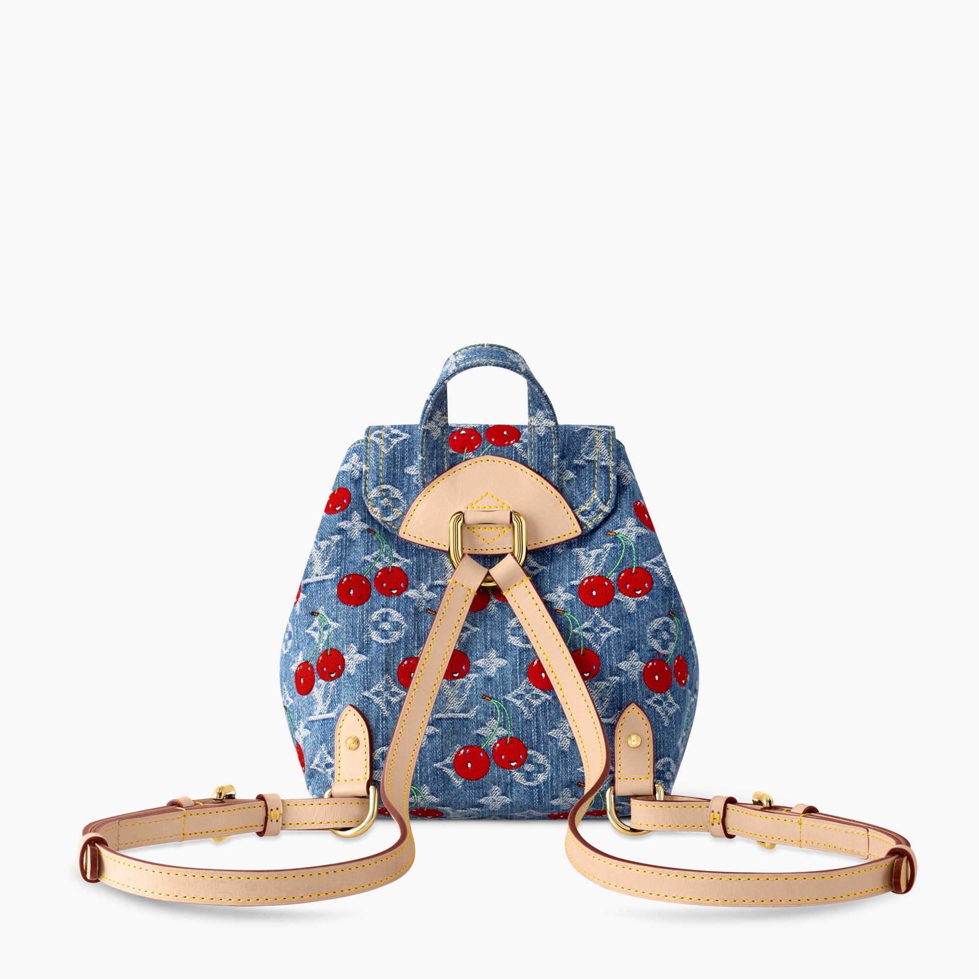 denim backpack lv