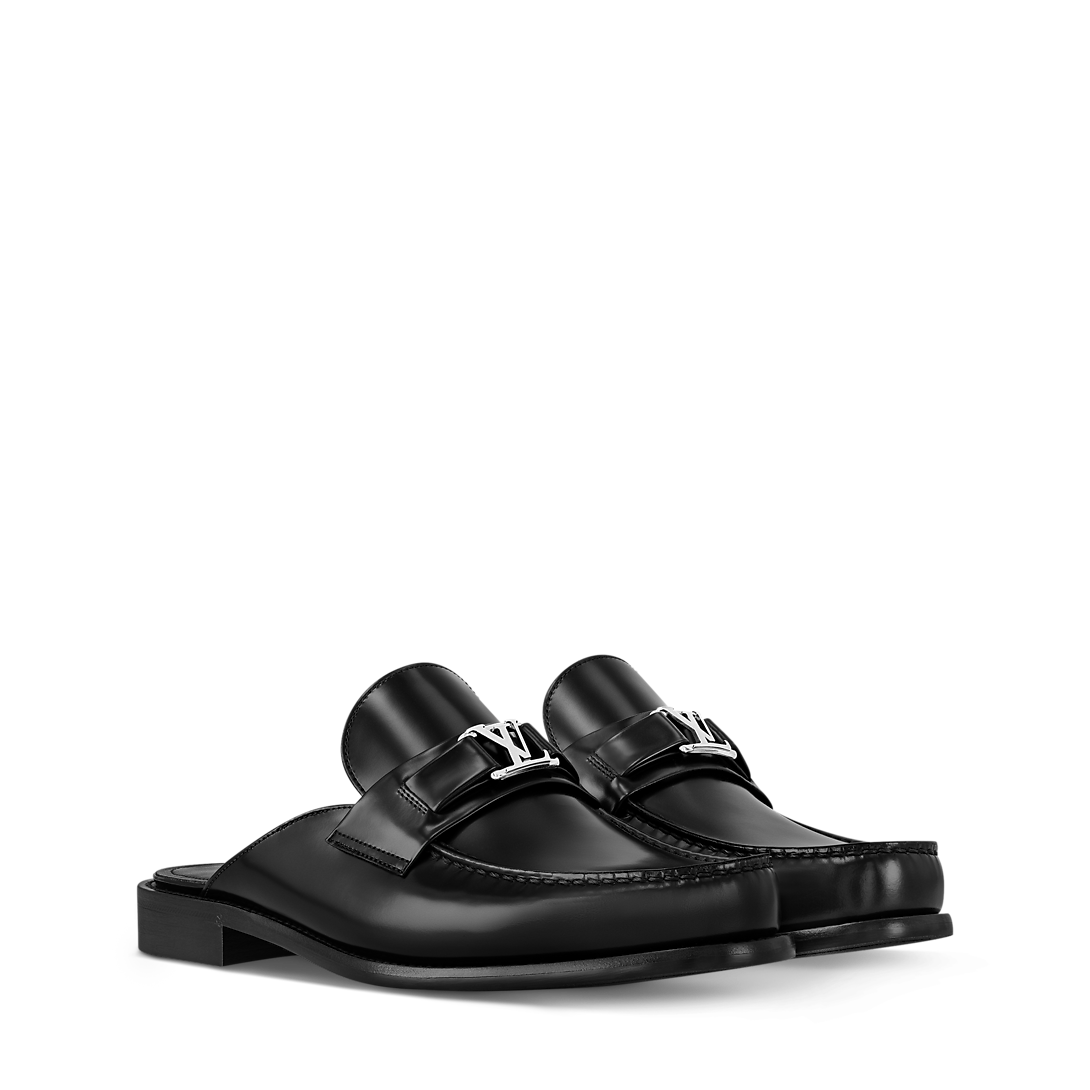 Major Open Back Loafers - Luxury Black | LOUIS VUITTON