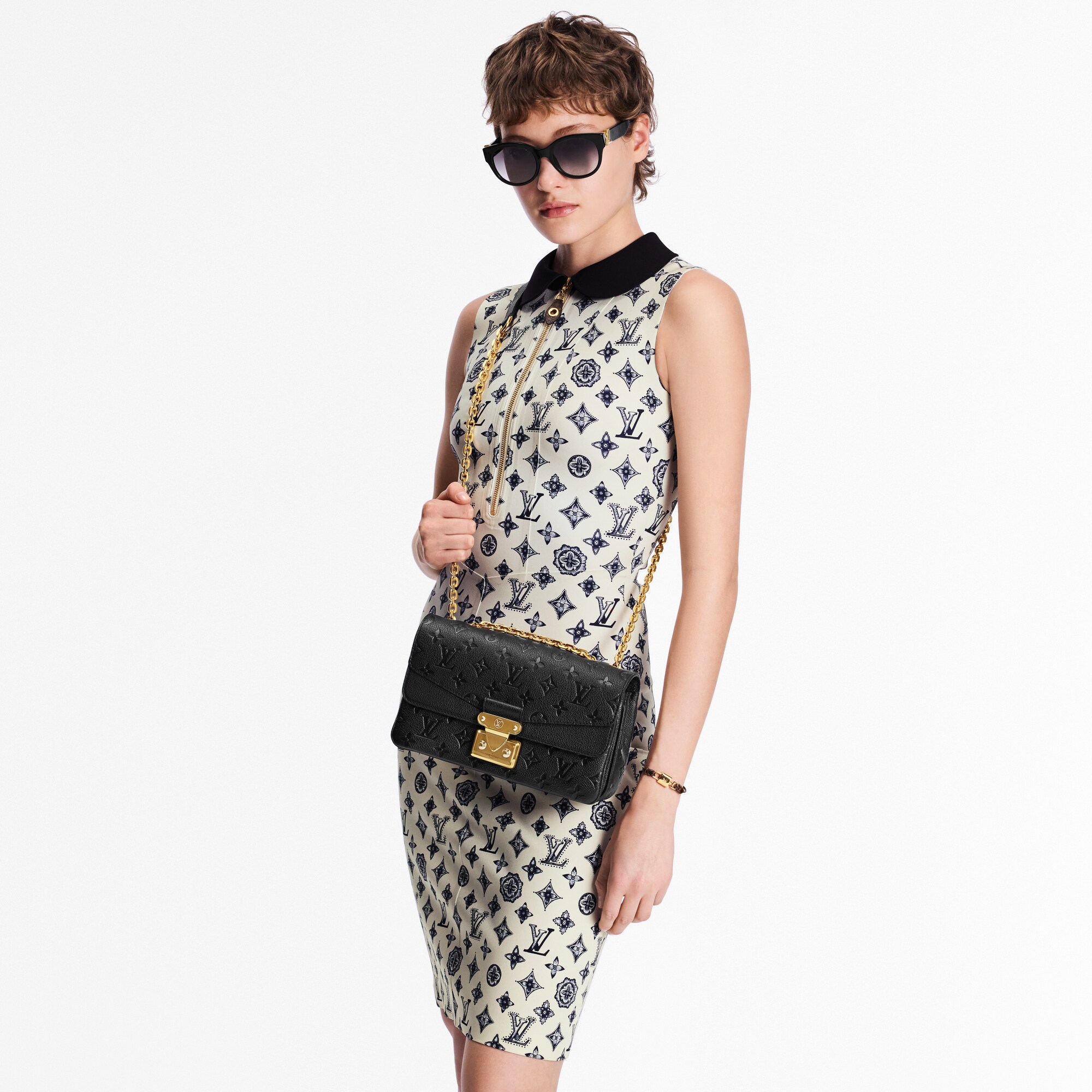 Marceau Monogram Empreinte 皮革 - Shoulder and Cross Body Bags - M46200 ...