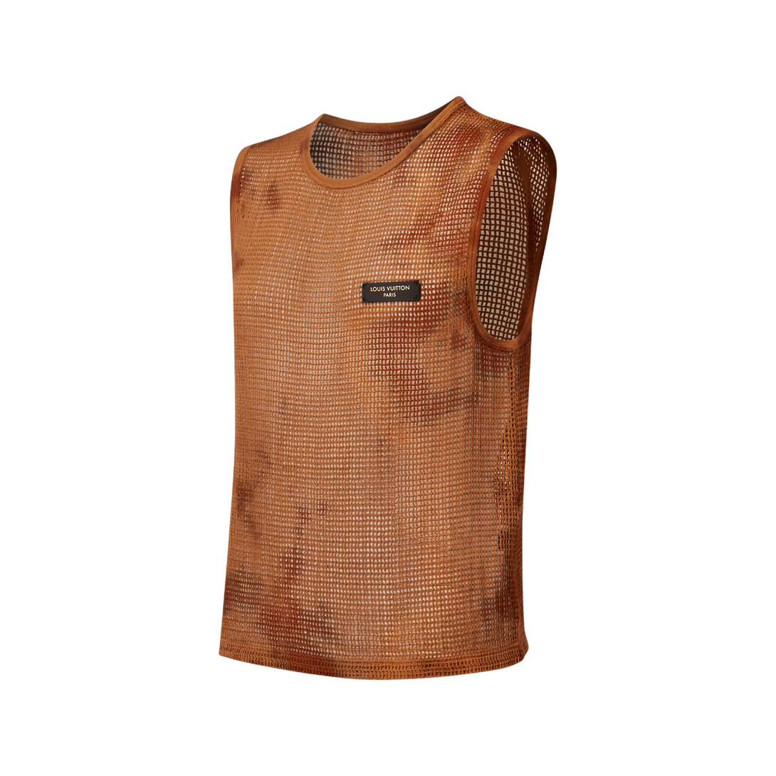 Mesh Tank Top - Luxury Brown | LOUIS VUITTON