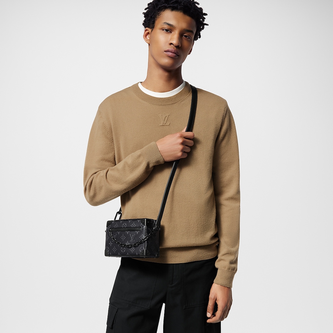 Mini Soft Trunk Bag - Luxury Monogram Eclipse Grey | LOUIS VUITTON