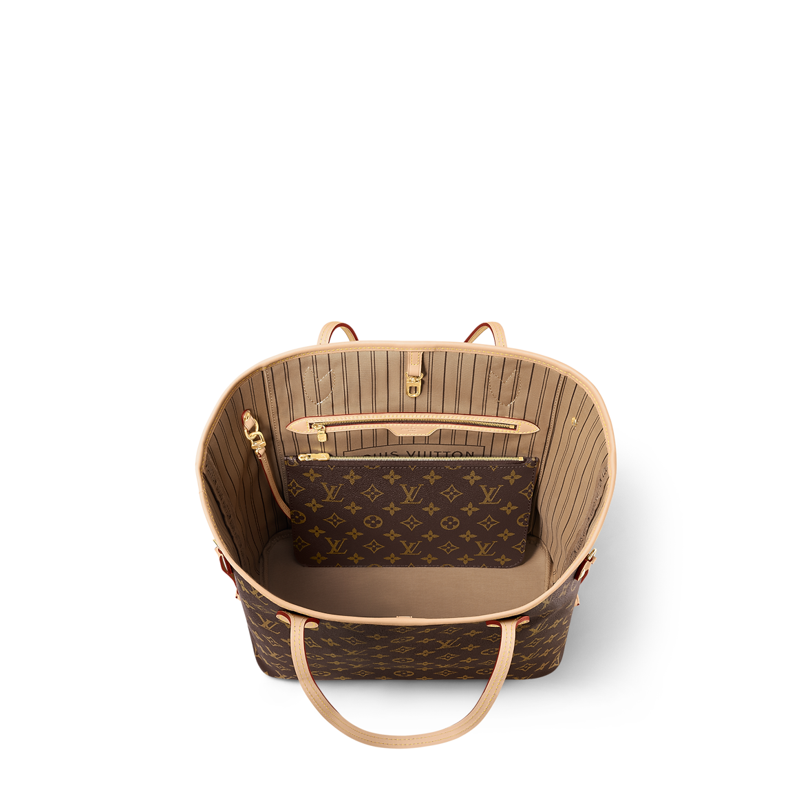 Mon Monogram Neverfull MM Tote Bag - Luxury Monogram Canvas Transparent ...