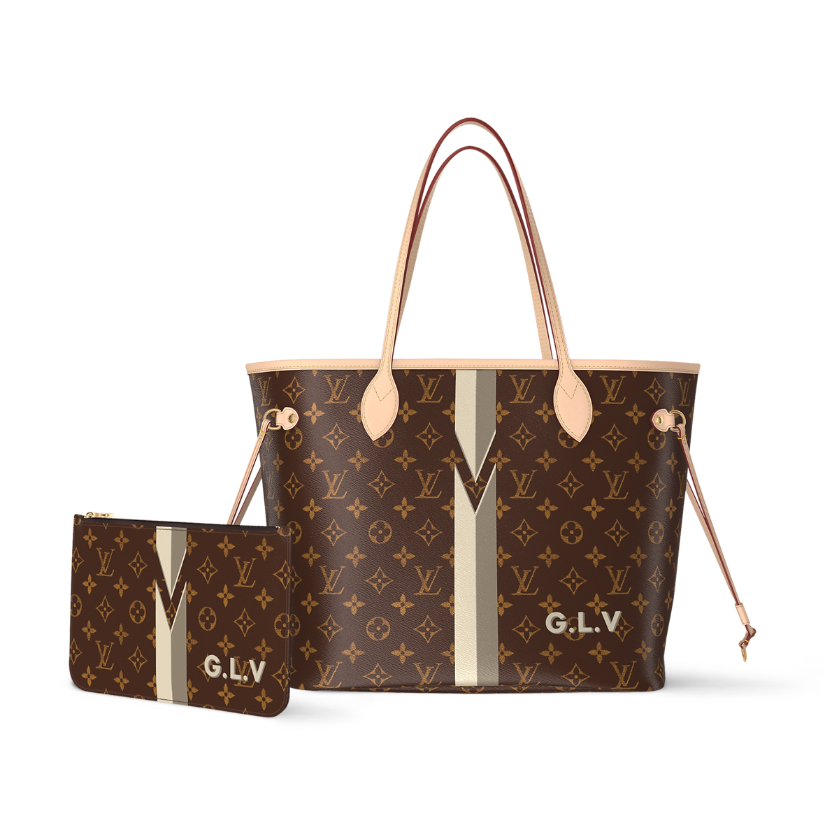 Mon Monogram Neverfull MM Tote Bag - Luxury Monogram Canvas Transparent ...