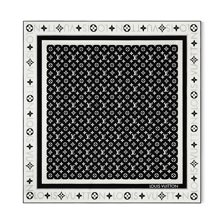 Monogram Infinity Square 90 - Luxury S00 Black | LOUIS VUITTON