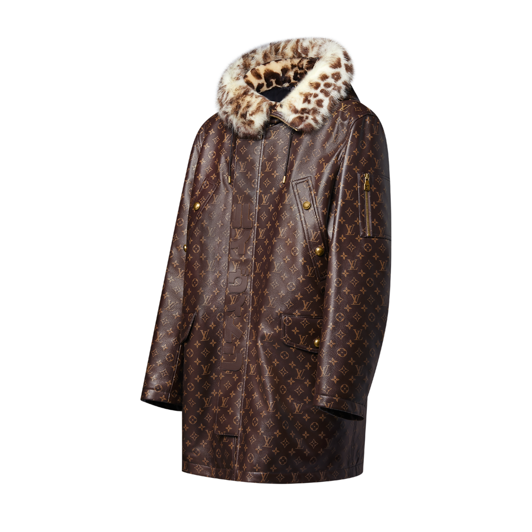 Monogram Leather Parka - Luxury Brown | LOUIS VUITTON