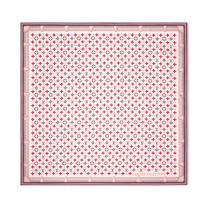 Monogram Petal Square 90 - Luxury S00 Purple | LOUIS VUITTON