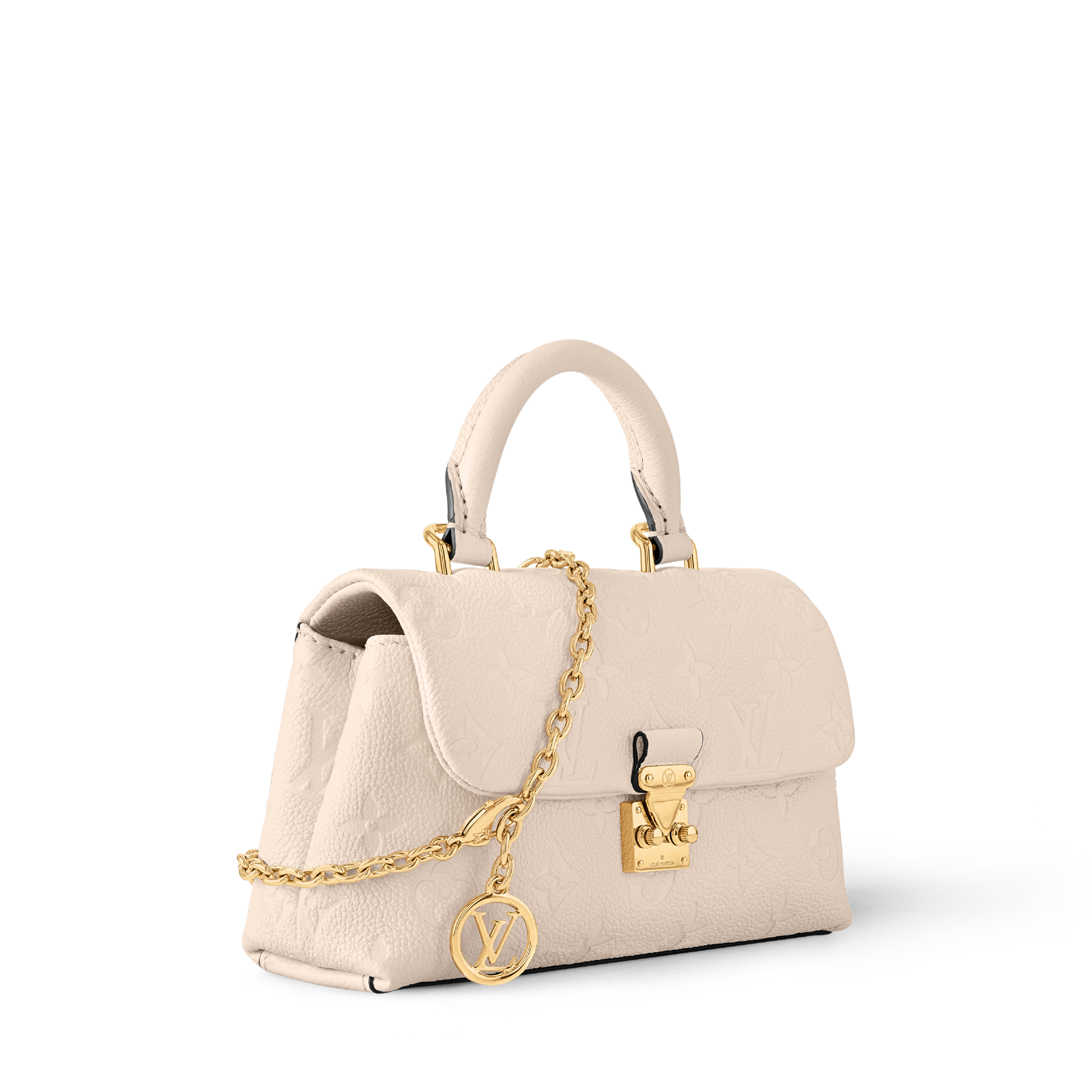 Nano Madeleine Bag - Luxury Monogram Empreinte Leather Beige | LOUIS ...