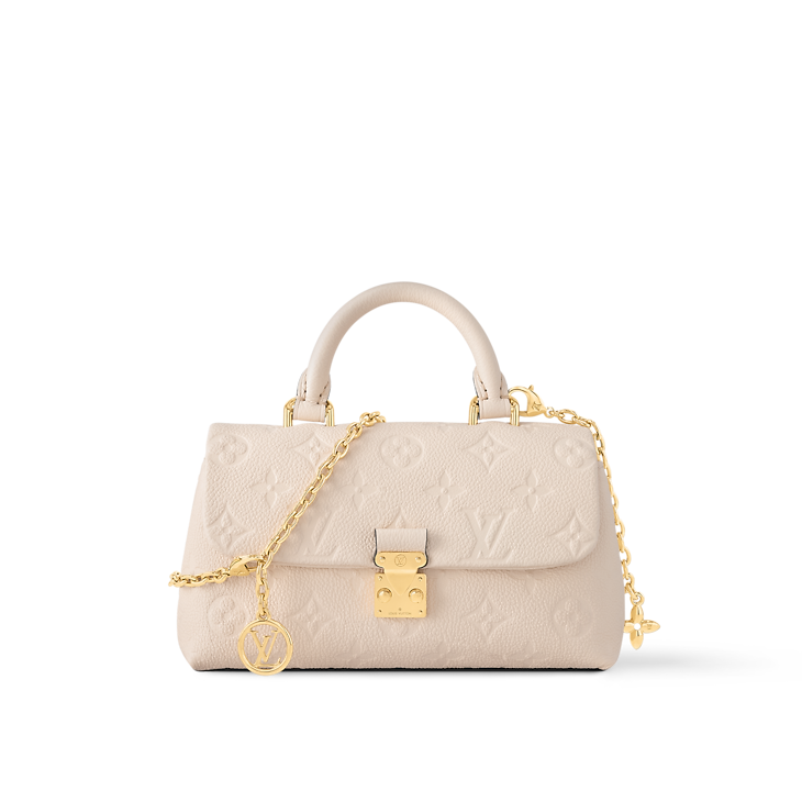 Nano Madeleine Bag - Luxury Monogram Empreinte Leather Beige | LOUIS ...