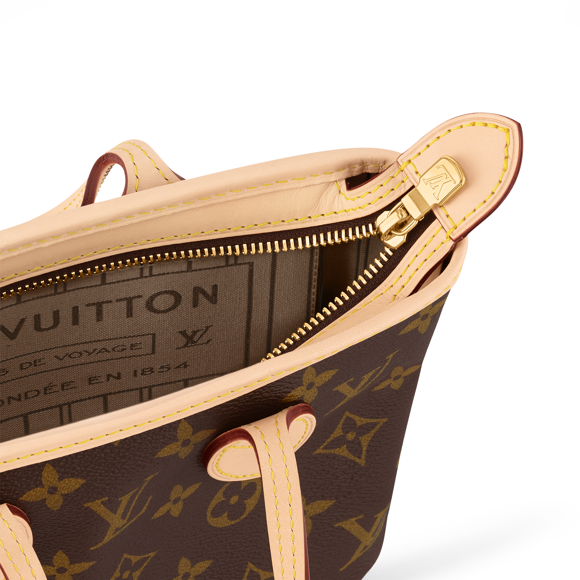 Neverfull BB Bag - Luxury Monogram Canvas Brown | LOUIS VUITTON