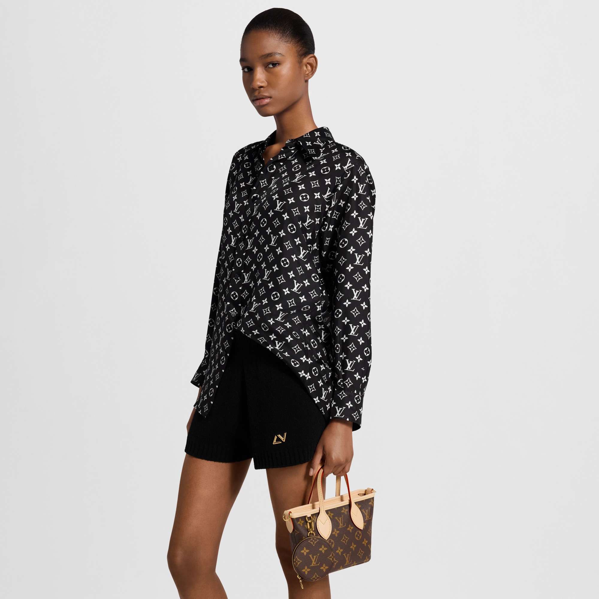 Neverfull BB Bag - Luxury Monogram Canvas Brown | LOUIS VUITTON