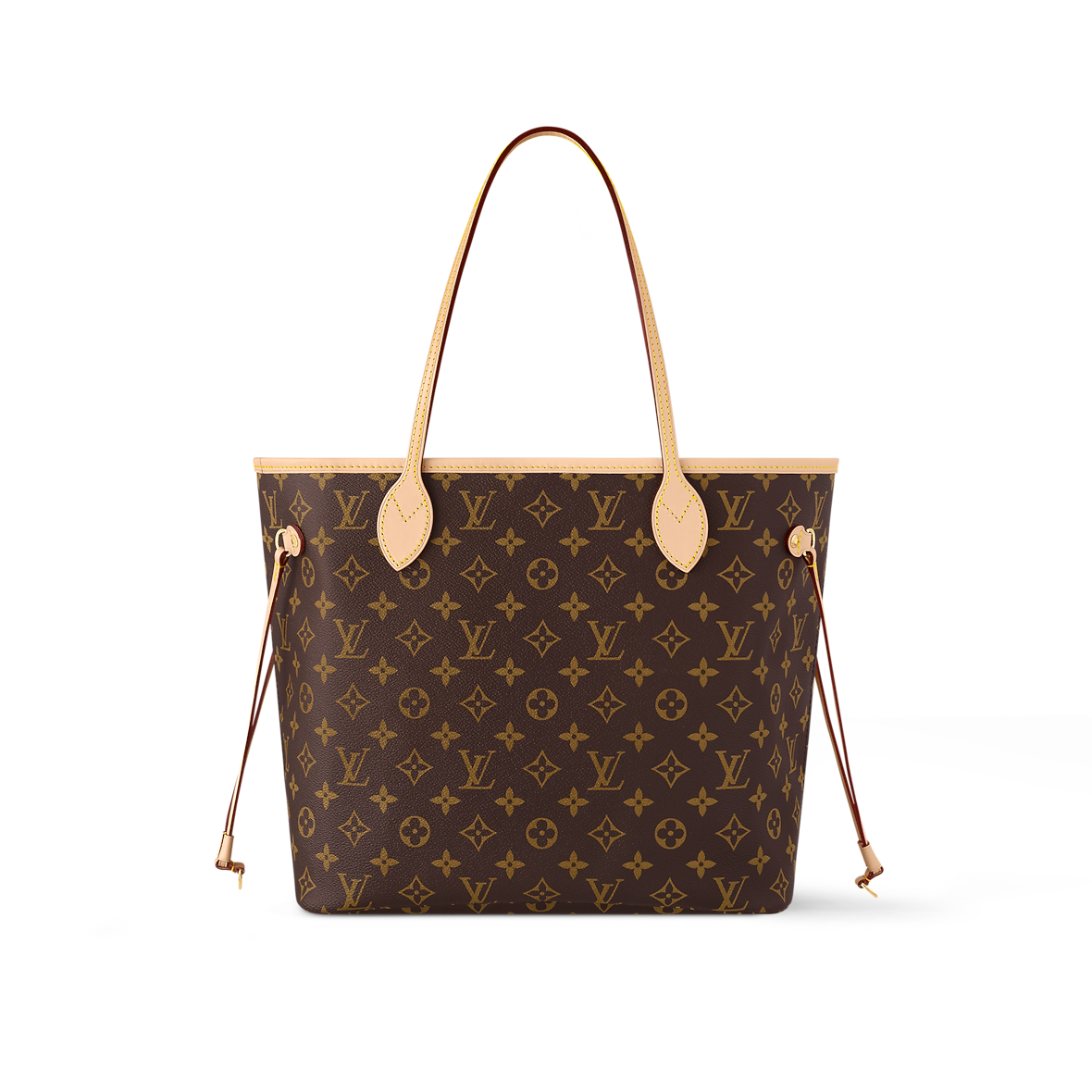Neverfull MM Tote Bag - Luxury Monogram Empreinte Leather Beige | LOUIS ...