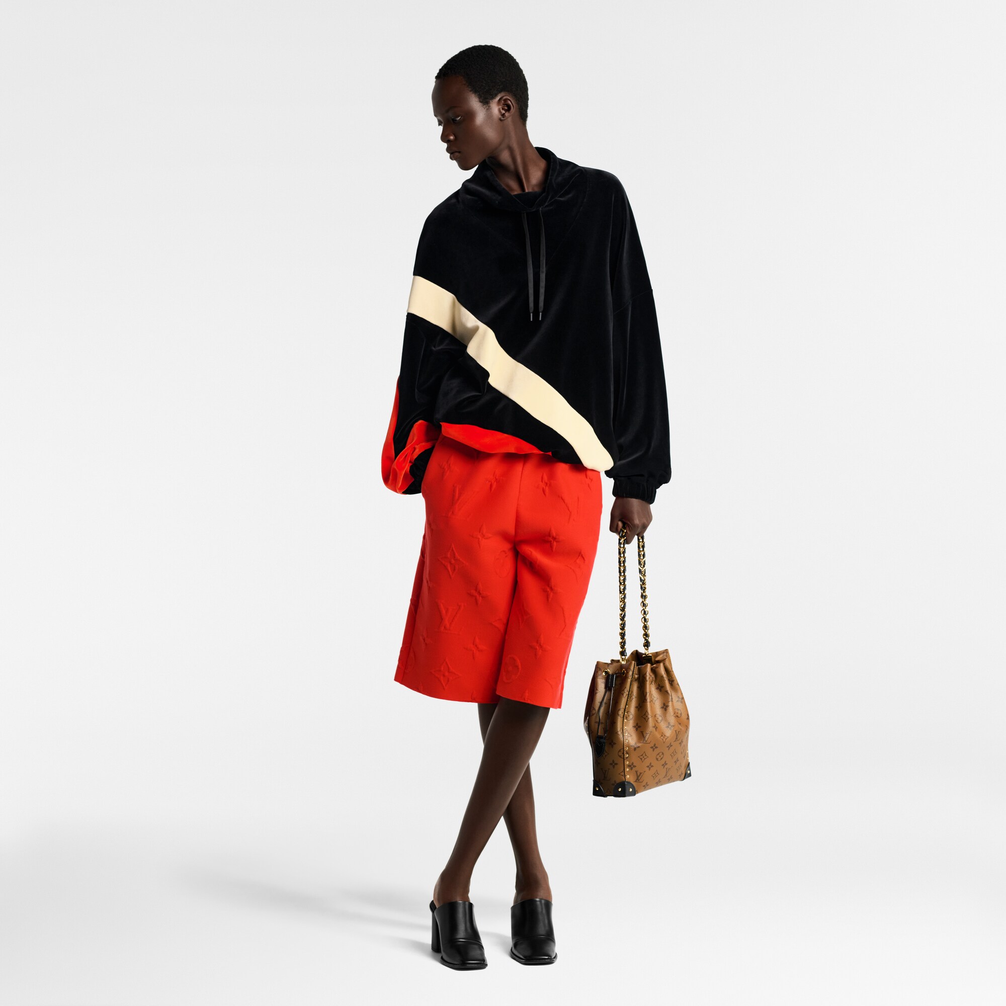 Noé Trunk PM Bag - Luxury Monogram Reverse Canvas Brown | LOUIS VUITTON