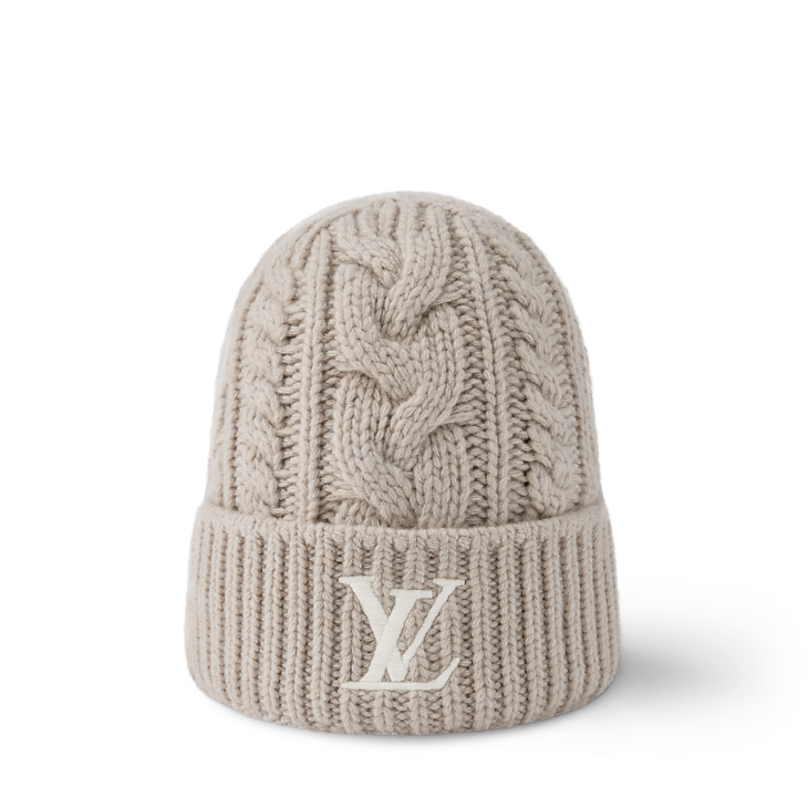 Only LV Mini Cable Beanie - Luxury S00 Brown | LOUIS VUITTON