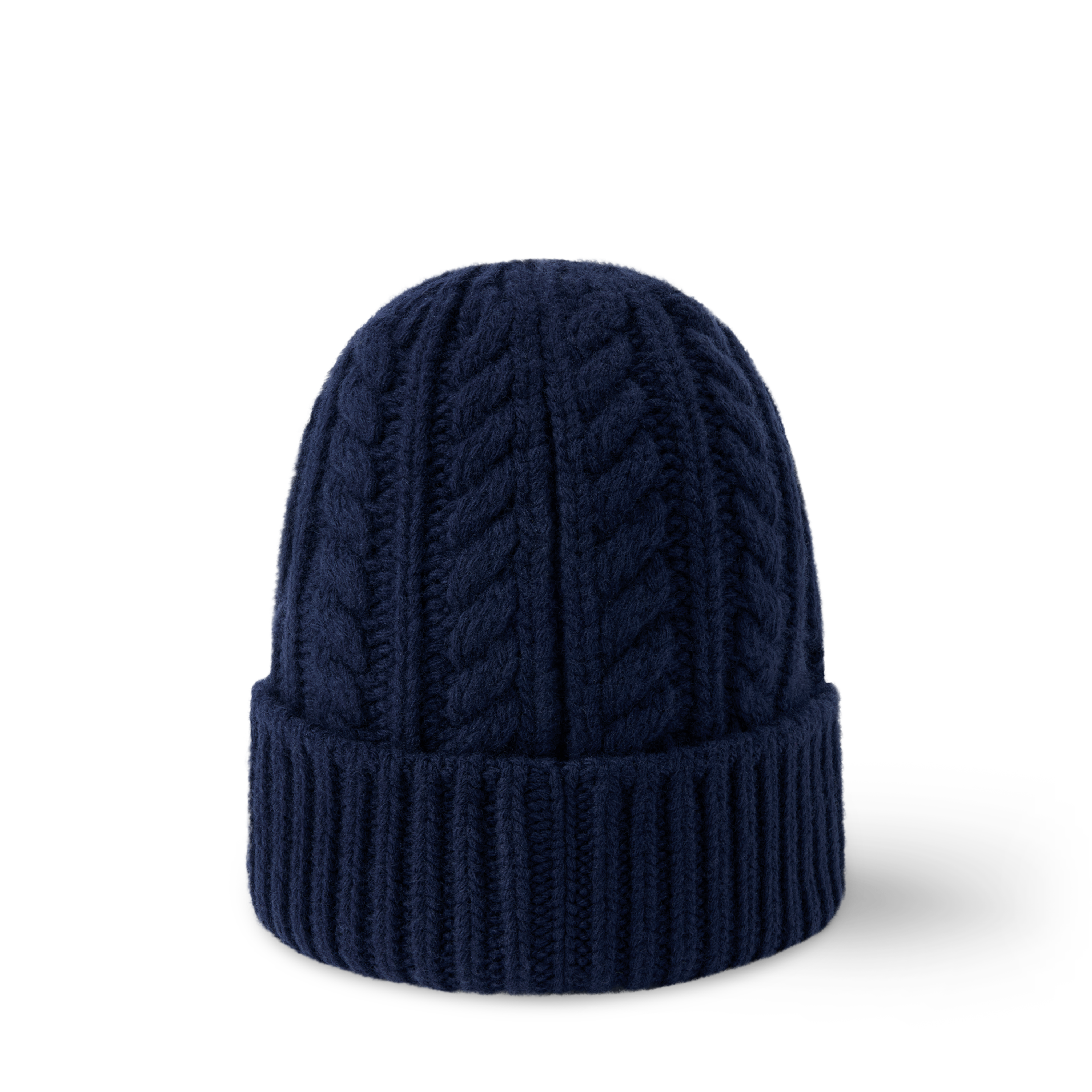 Only LV Mini Cable Beanie - Luxury S00 Blue | LOUIS VUITTON