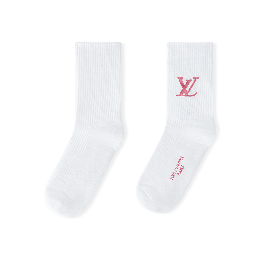 Only LV Socks - Luxury S00 Pink | LOUIS VUITTON