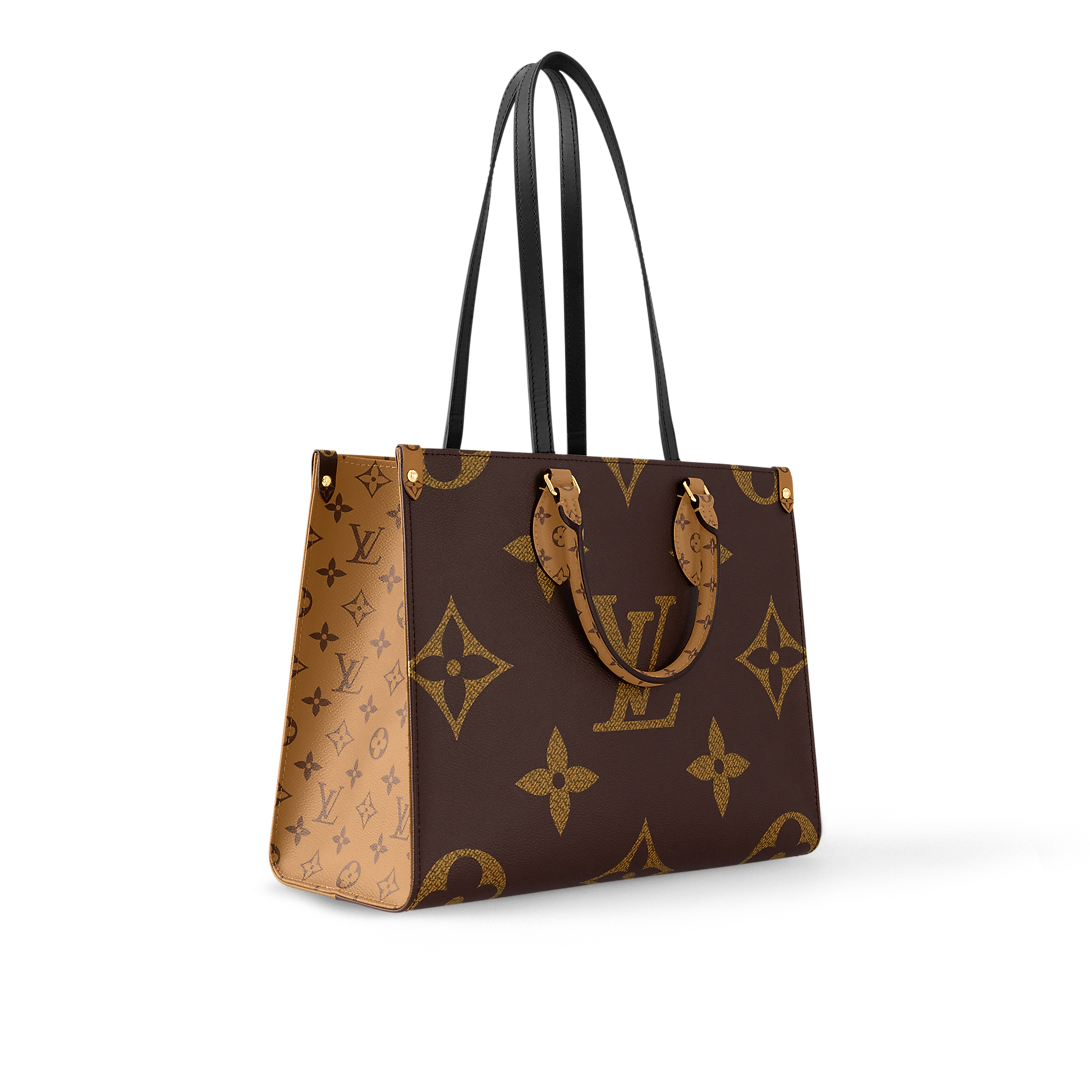 OnTheGo MM Tote Bag - Luxury Monogram Canvas Brown | LOUIS VUITTON