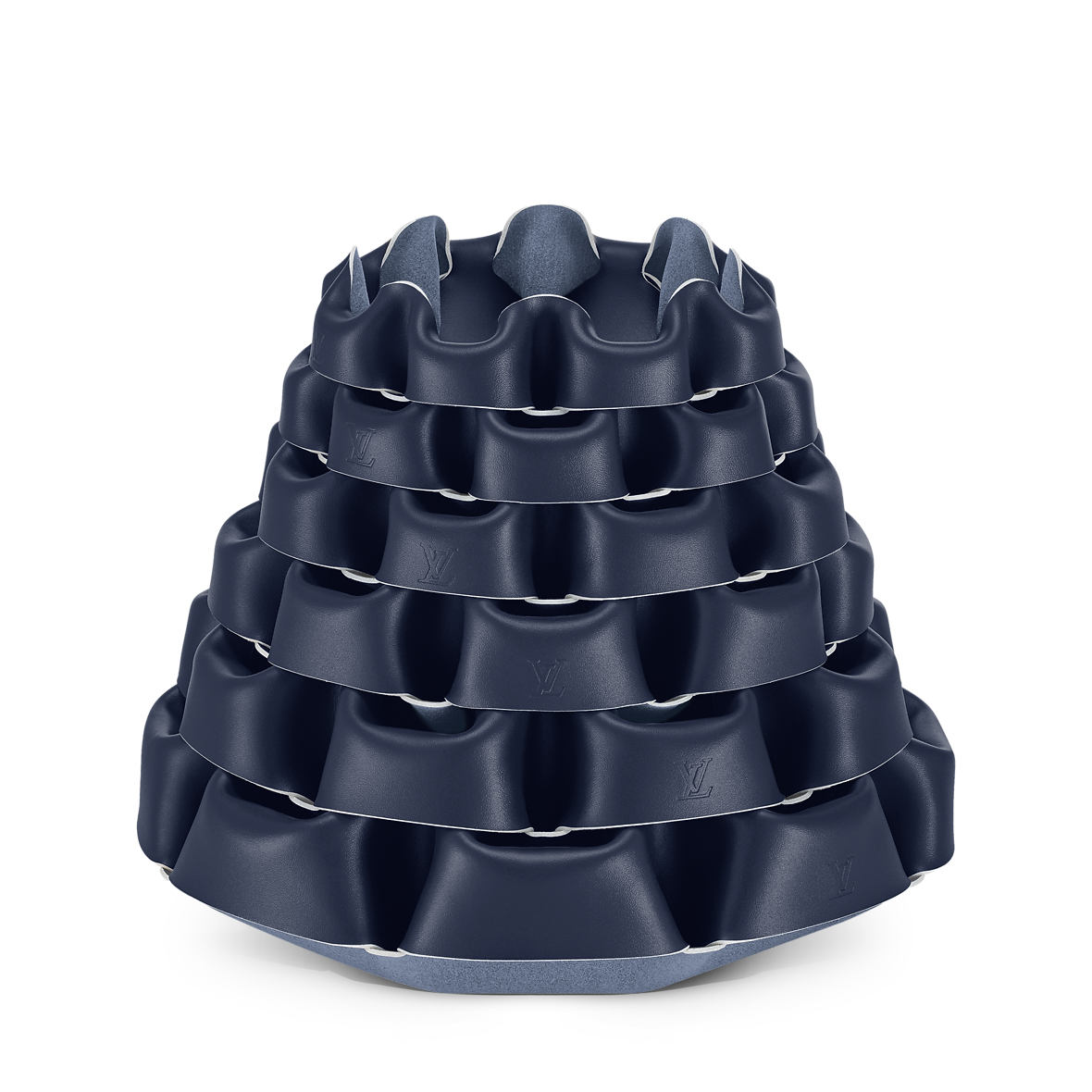 Origami Bowl Pyramide Pentagon By Atelier Oï - Luxury Blue | LOUIS VUITTON