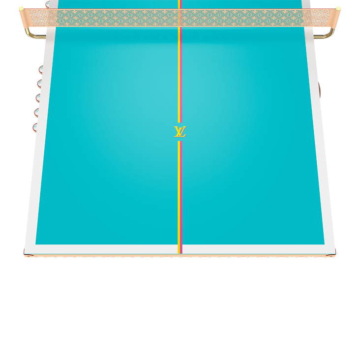 Ping-Pong Table Canvas Domestic Size - Luxury Monogram Canvas Green ...