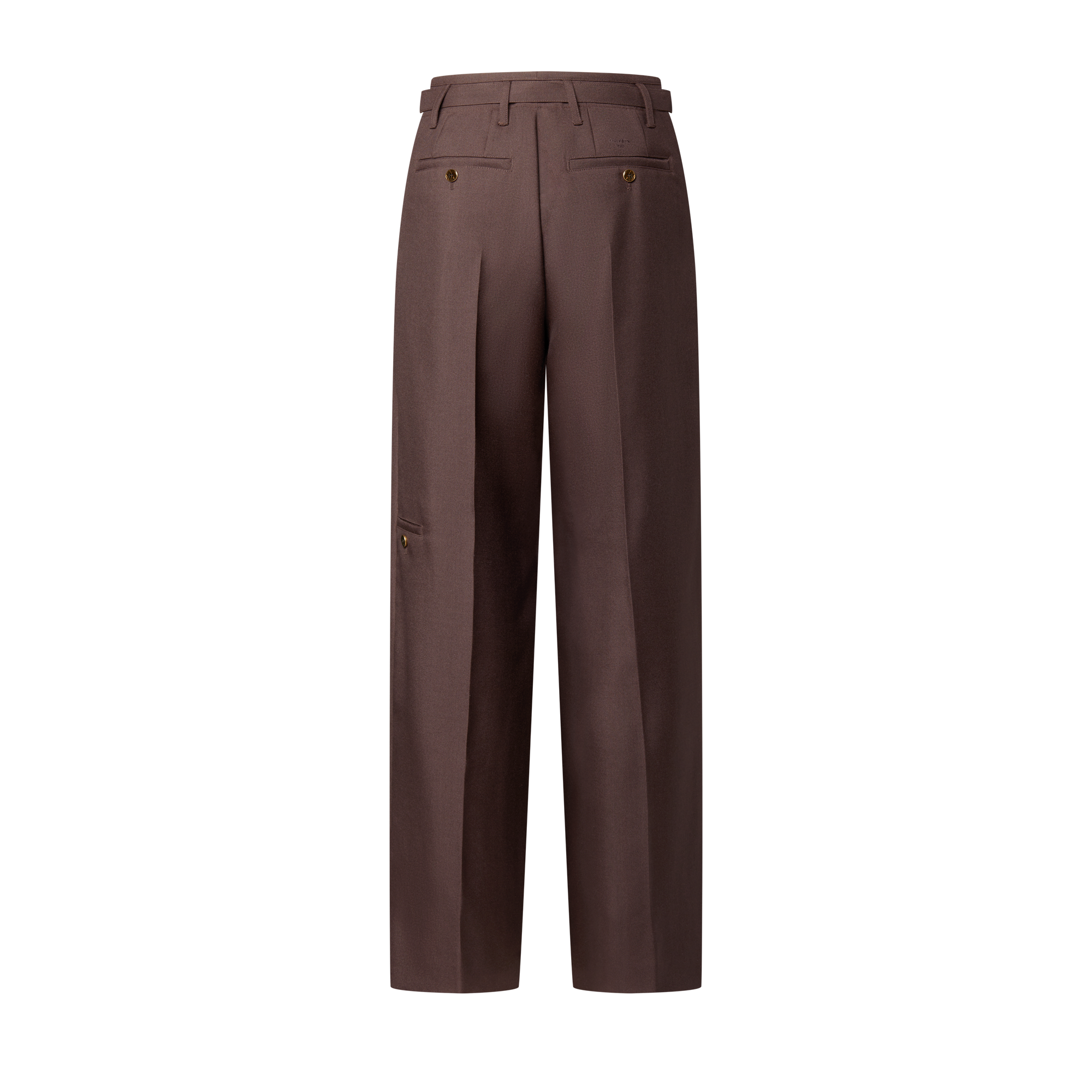 Pleated Mohair Trousers - Luxury Brown | LOUIS VUITTON
