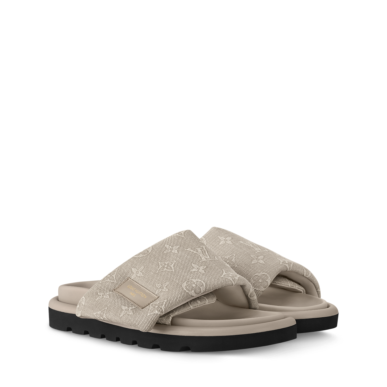 Pool Pillow Flat Comfort Mules - Luxury Green | LOUIS VUITTON