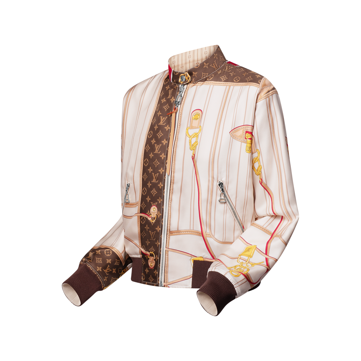 Reversible Neverfull Bomber Jacket - Luxury Brown | LOUIS VUITTON