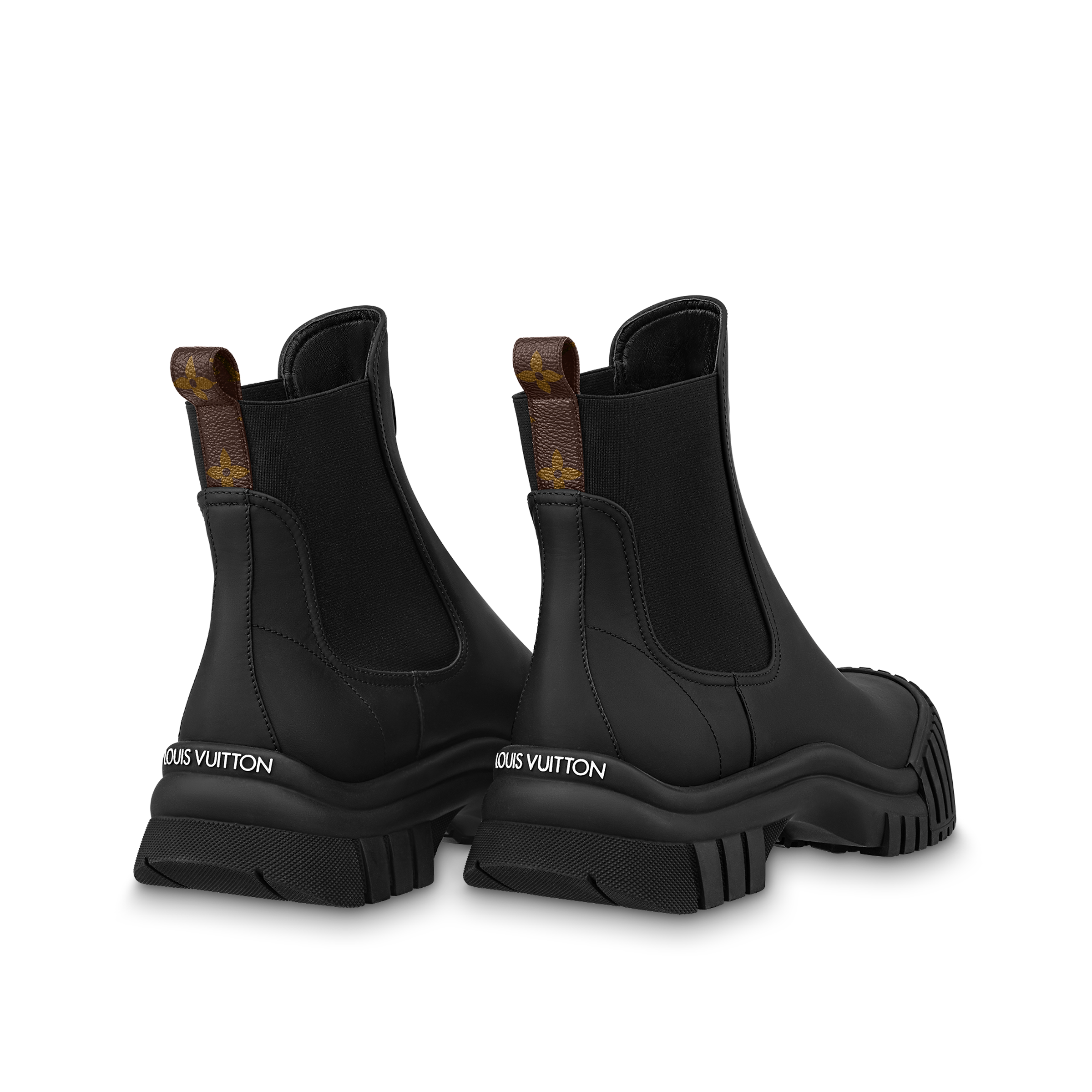 Ruby Flat Ankle Boots - Luxury Black | LOUIS VUITTON