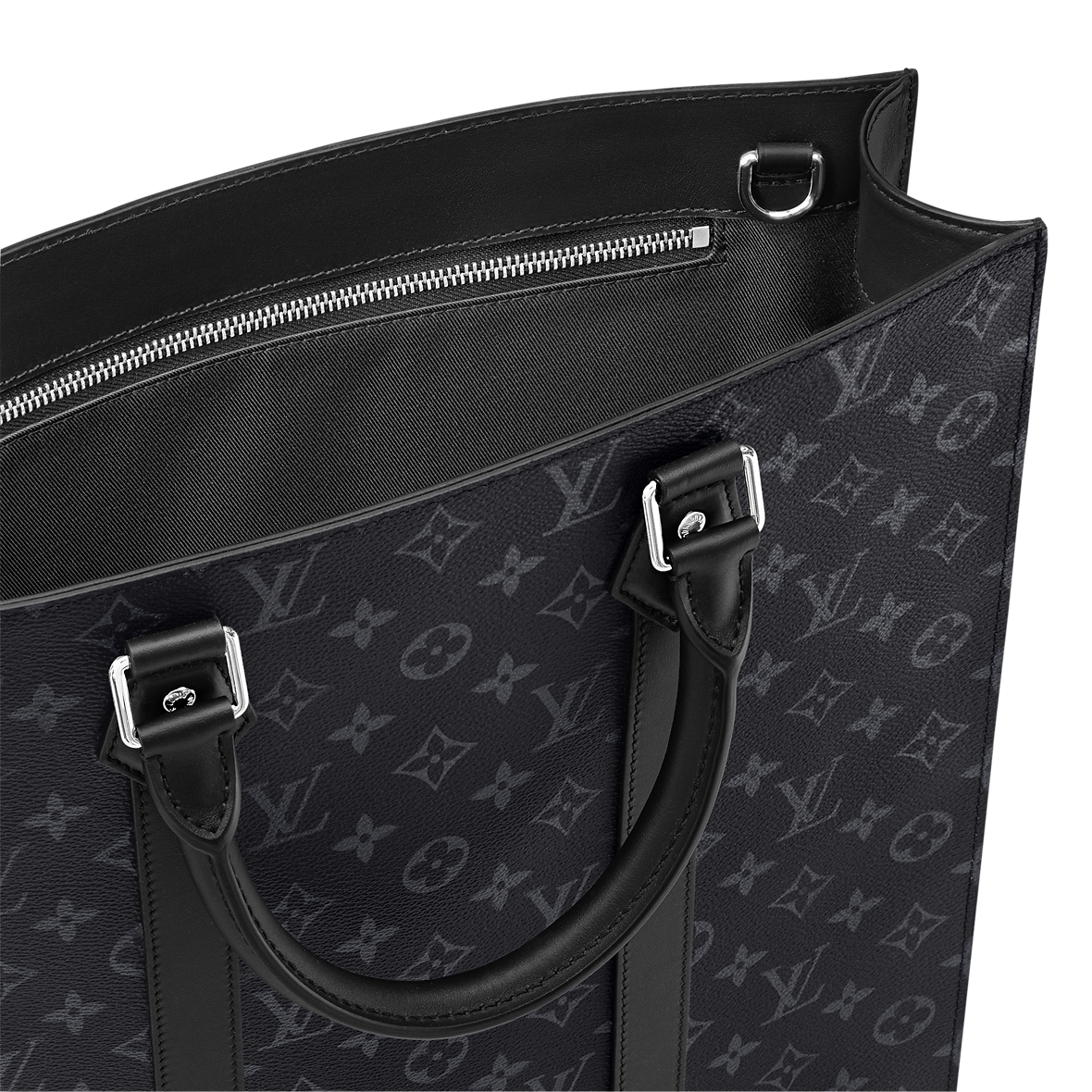 Sac Plat Bag - Luxury Monogram Eclipse Grey | LOUIS VUITTON