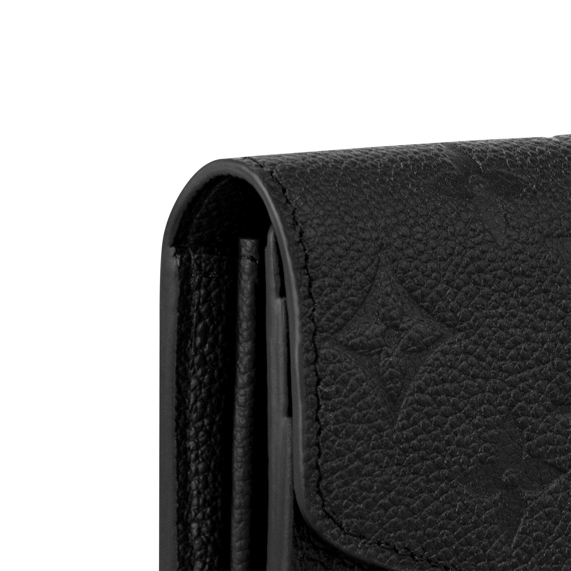 Sarah Wallet - Luxury Monogram Empreinte Leather Black | LOUIS VUITTON